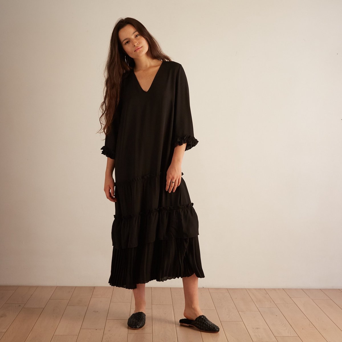 Just Female Elise Dress - BLACK | Garmentory