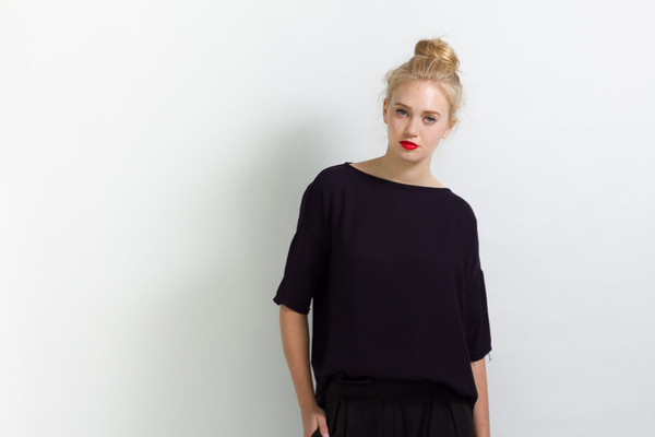 BLACK CRANE SQUARE TOP | Garmentory