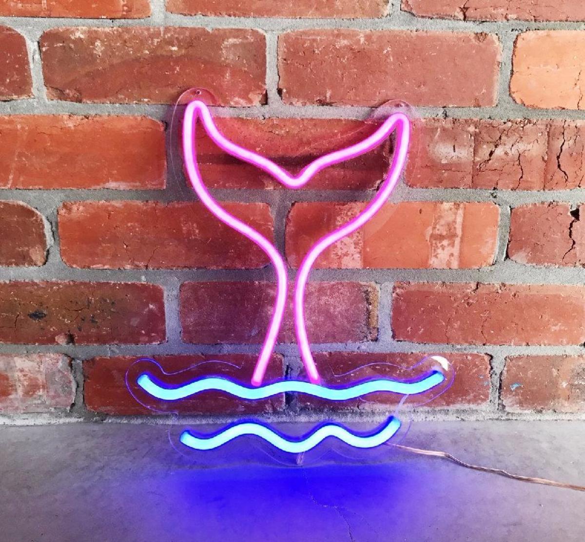 What She Said Co Little Mermaid Neon Flex Light | Garmentory