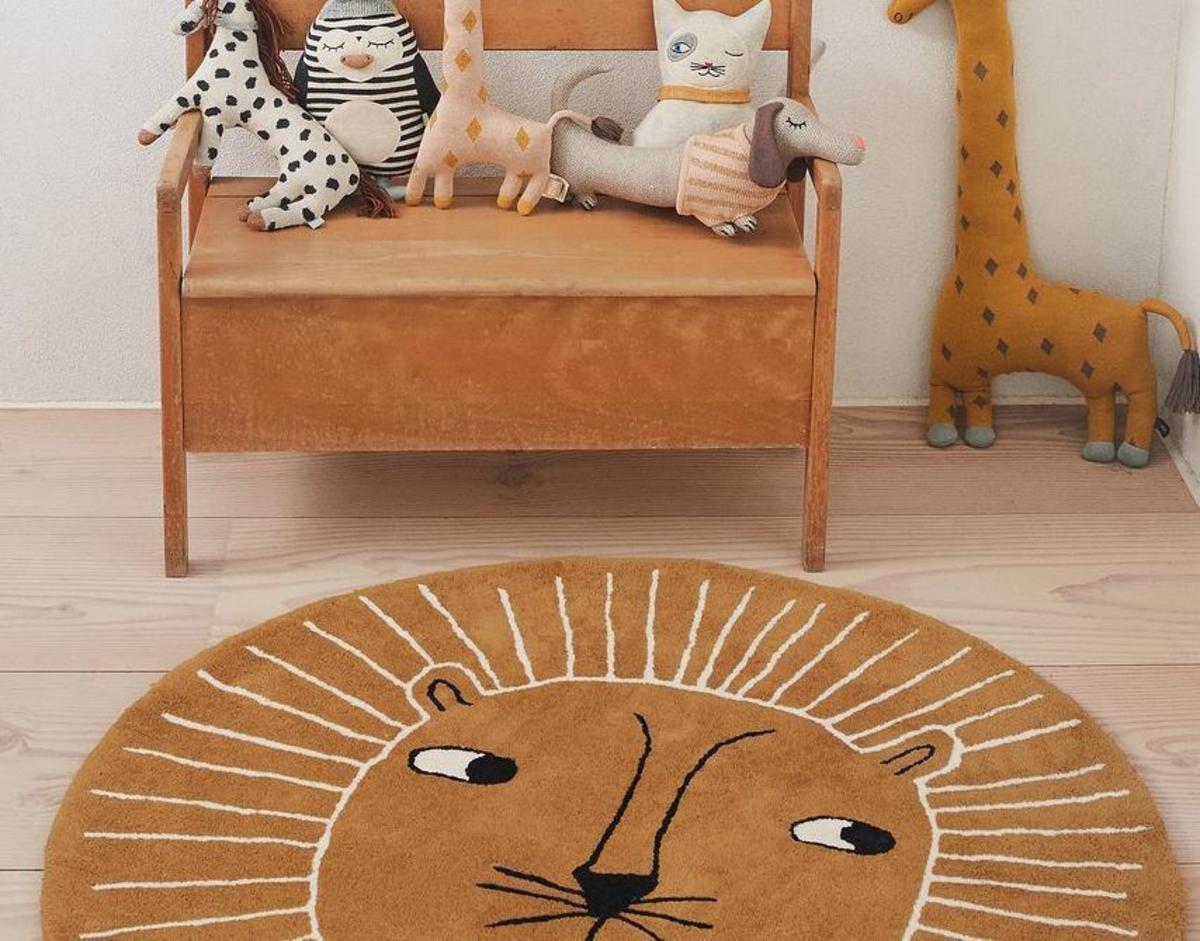 Kids OYOY Lion Rug | Garmentory