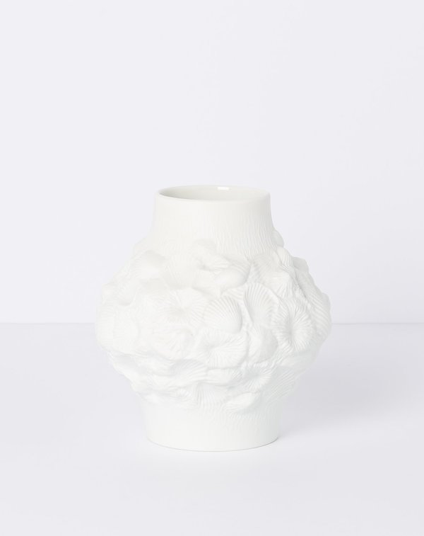 Covet + Lou Vintage Kaiser Shell Vessel - White | Garmentory