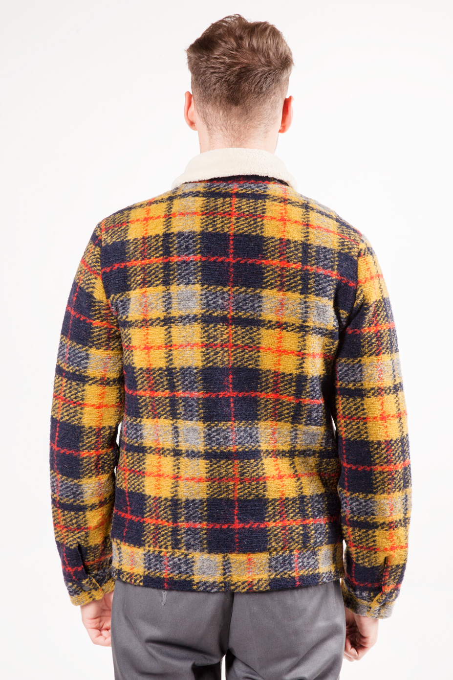 Scotch & Soda Wool Jacket - CHECKED | Garmentory