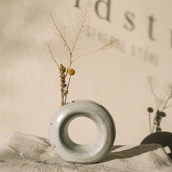 Lucy Michel Large Loop Vase | Garmentory