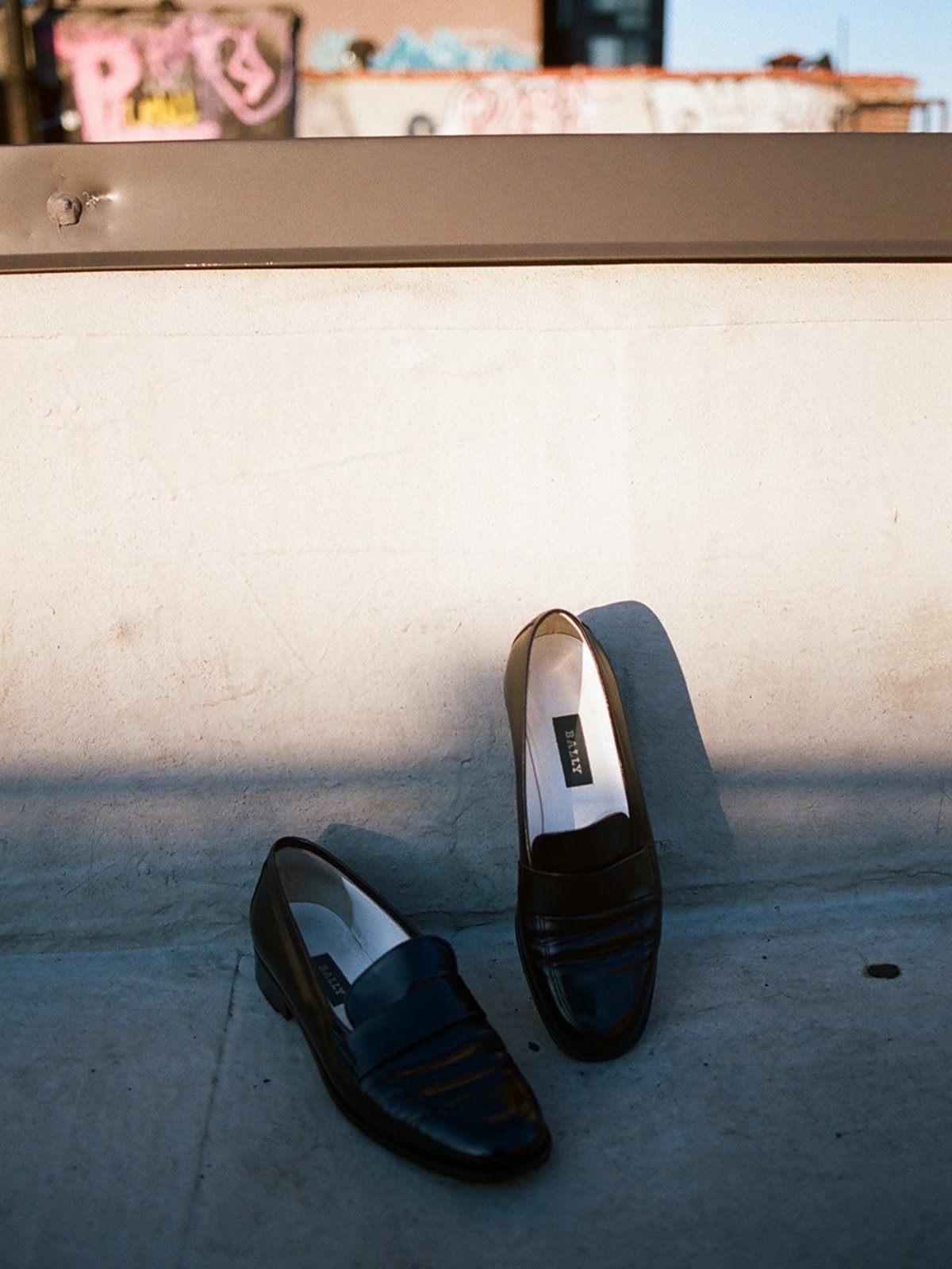 Vintage Portia & Manny Vintage Bally Simple Loafer - Black | Garmentory