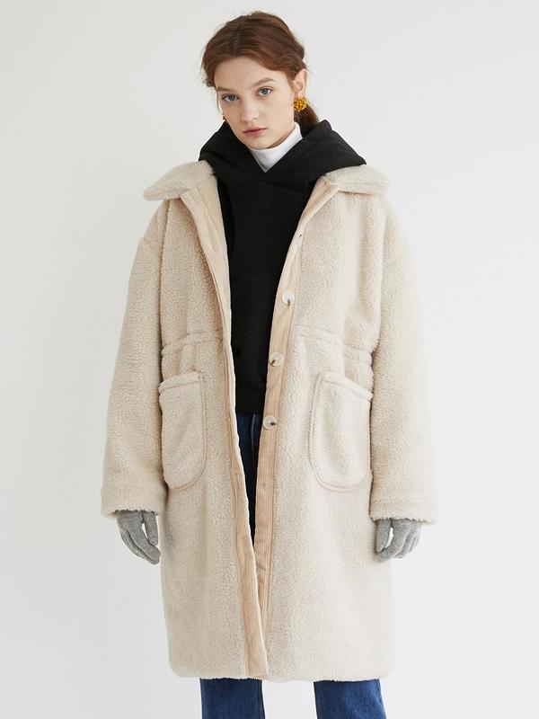 RUHM Dumble String Coat - Ivory | Garmentory