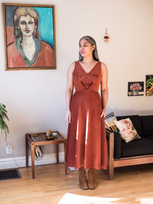 Eliza Faulkner Sonja Dress - Rust | Garmentory