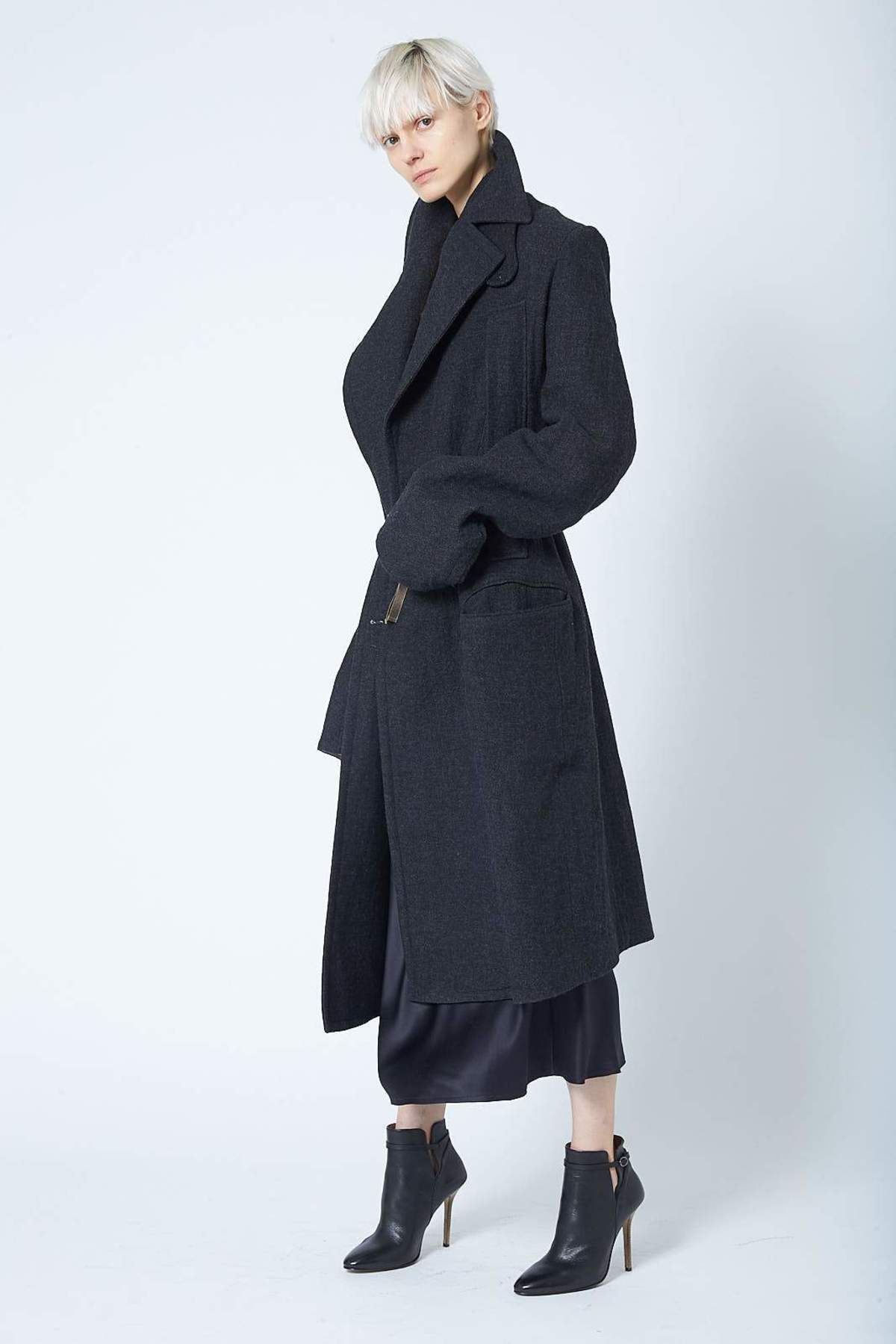 Ann Demeulemeester Norse Rope Coat | Garmentory