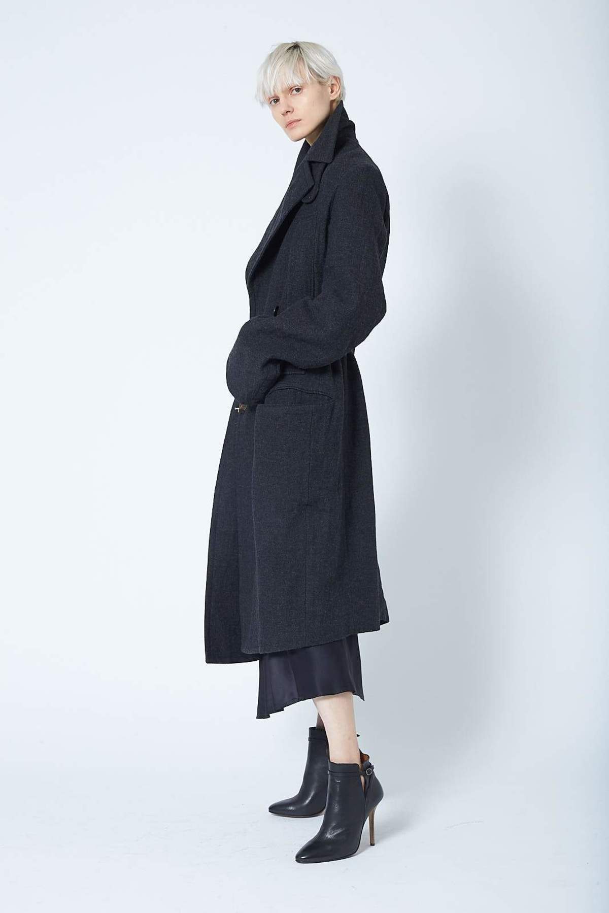 Ann Demeulemeester Norse Rope Coat | Garmentory