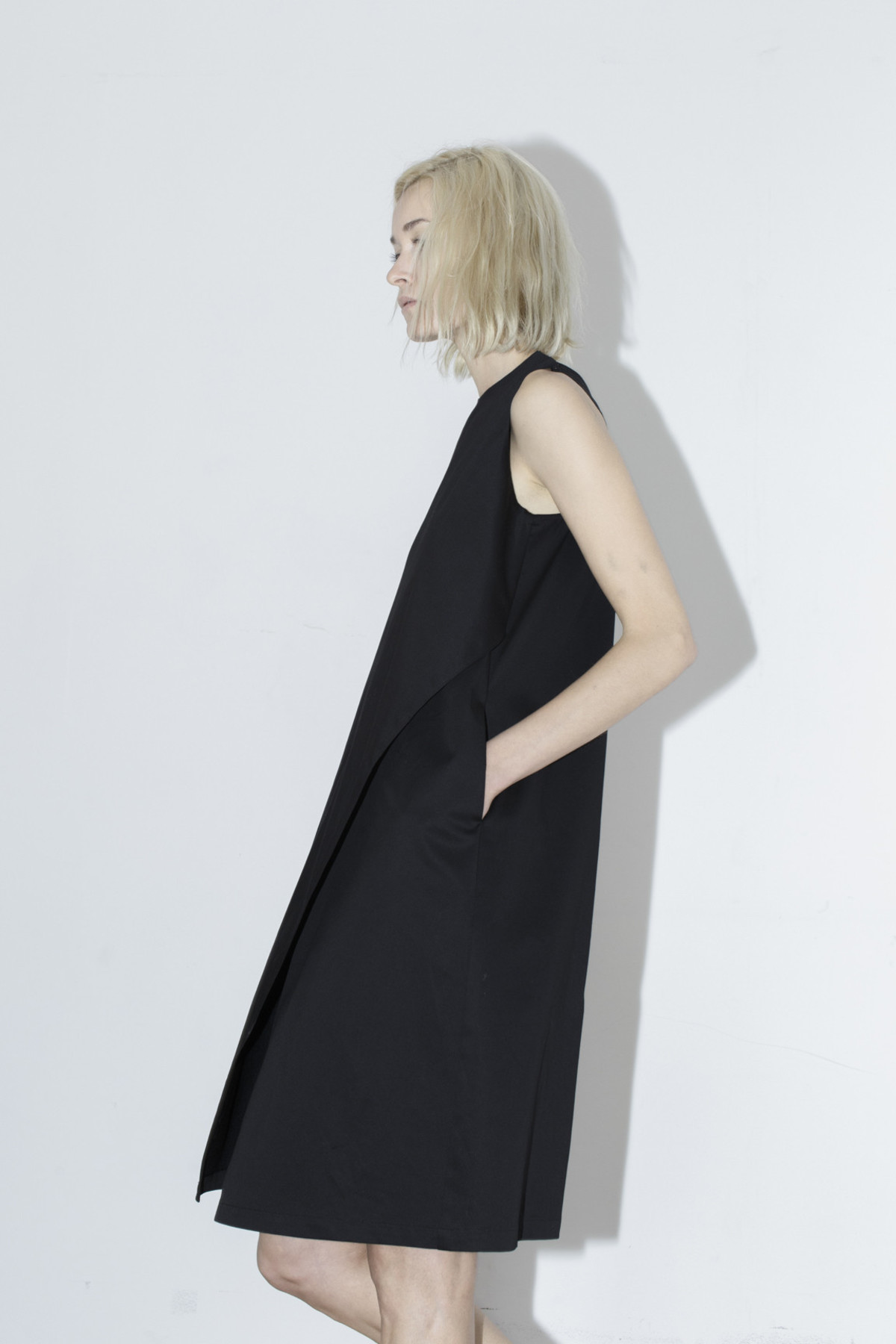 Index Black Belt Dress | Garmentory