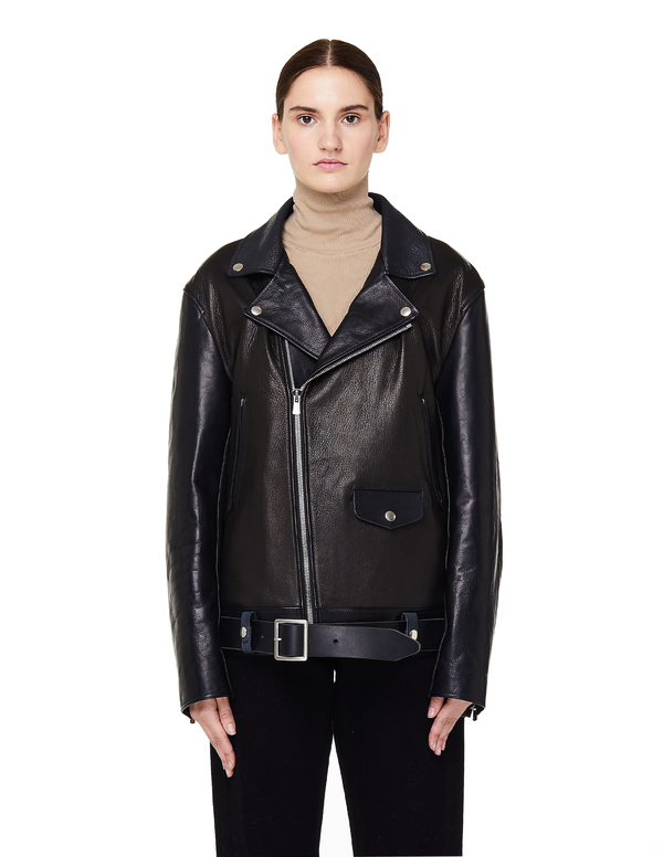 Hender Scheme Not Riders Leather Jacket - Black | Garmentory