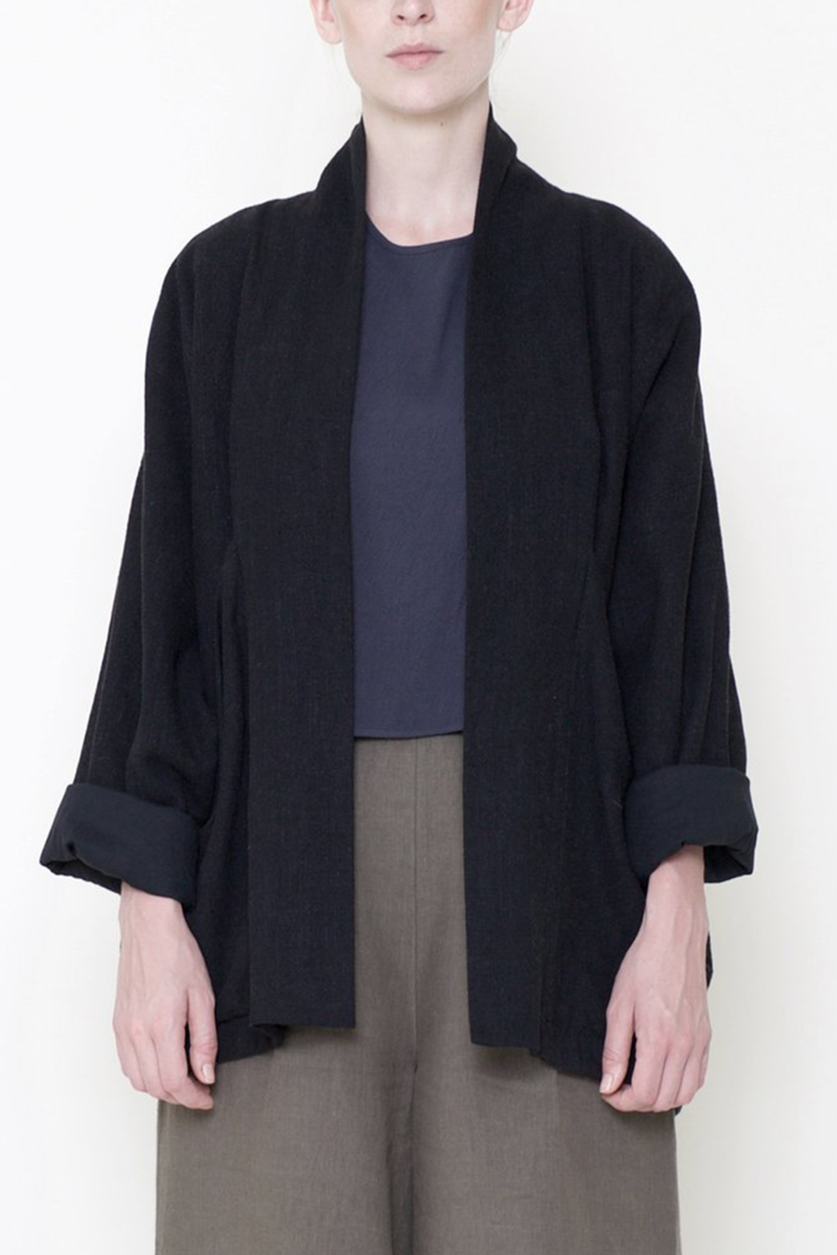 7115 by Szeki Signature Sumo Jacket - Black | Garmentory