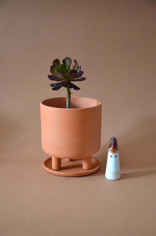 Studio Arhoj big TRI-POT - terracotta | Garmentory