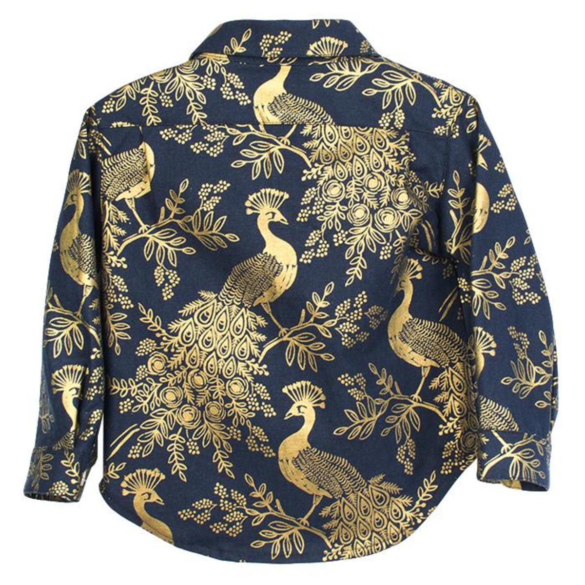 Kids 18 Waits Hopper Hunter The Hopper Long Sleeved Shirt - Navy Blue ...