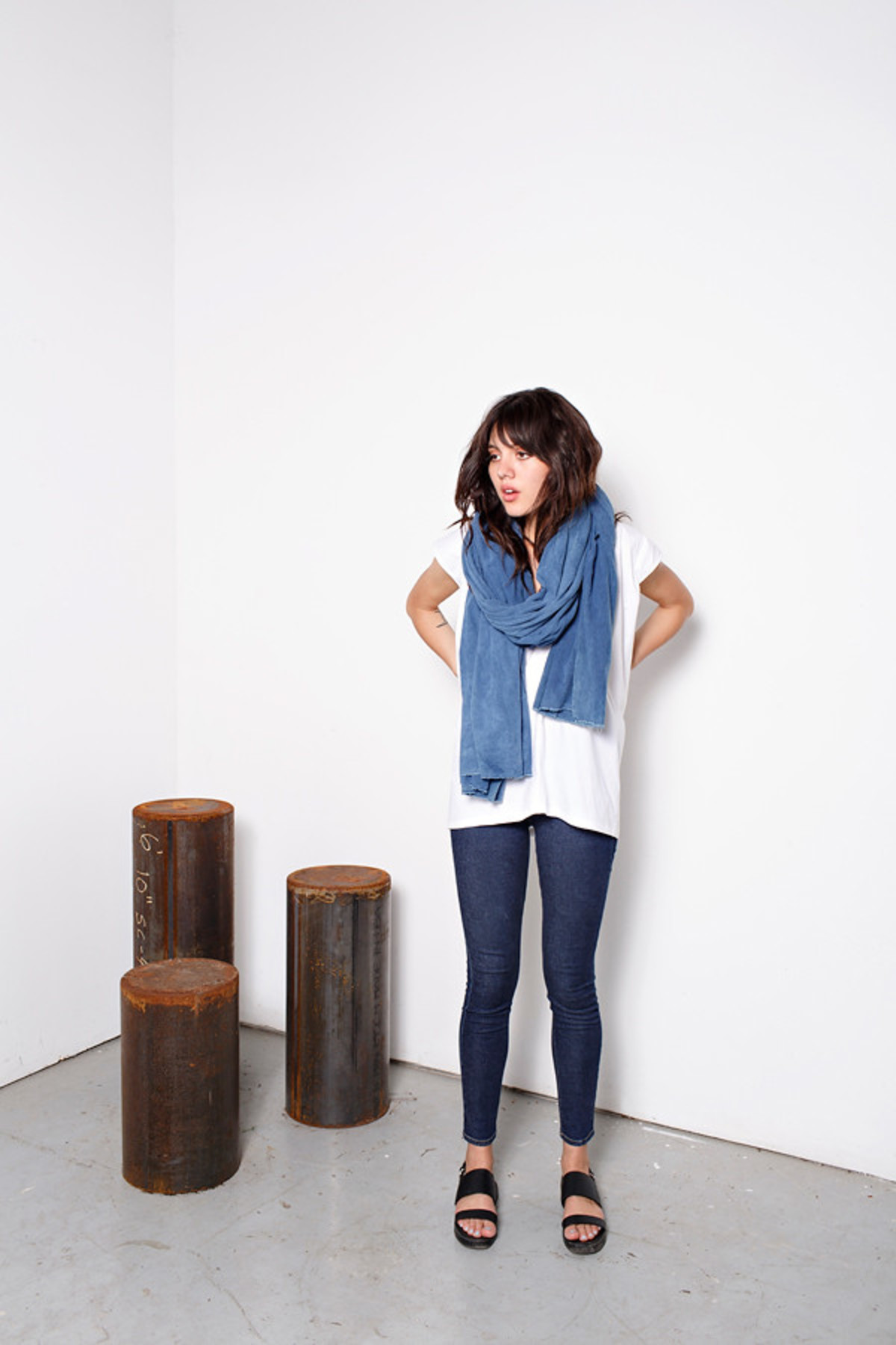 Miranda Bennett Indigo Raw Silk Textile | Garmentory