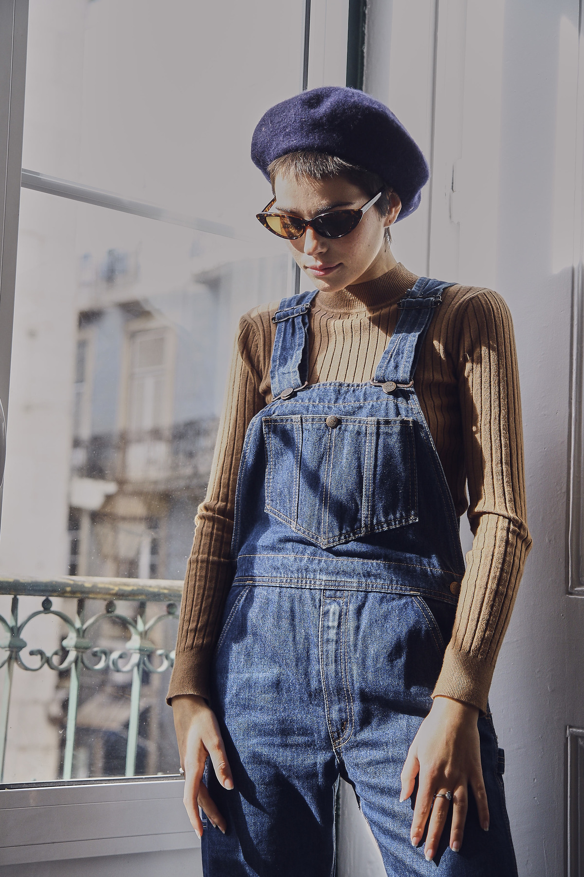 Bird On A Wire Vintage 90s Denim Dungarees - blue | Garmentory
