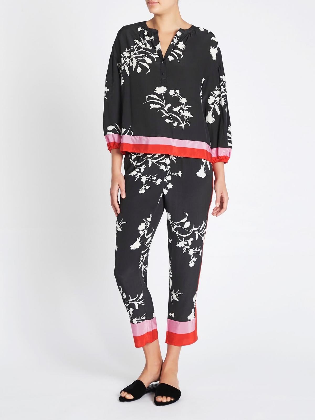 Joie Eilga Top - Floral Border Print | Garmentory