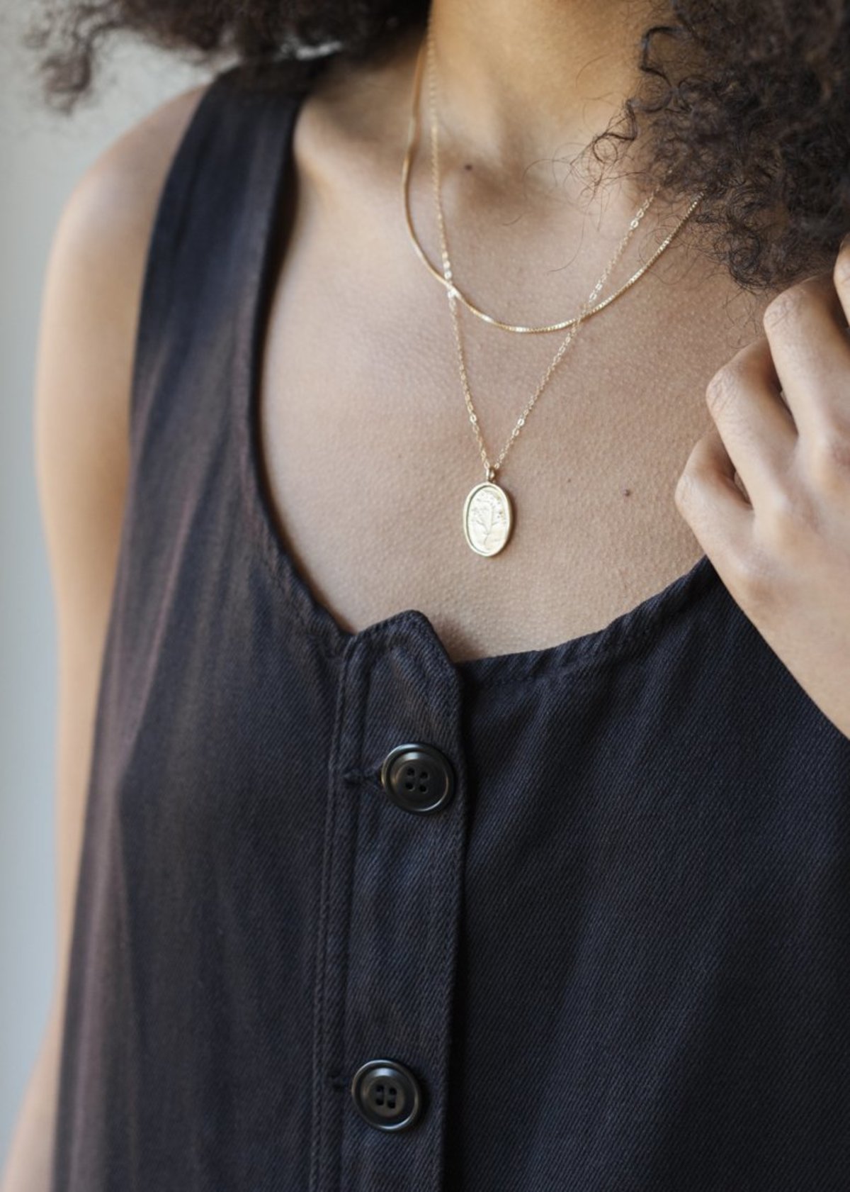 Jungmaven Button Front Jumper - Black | Garmentory