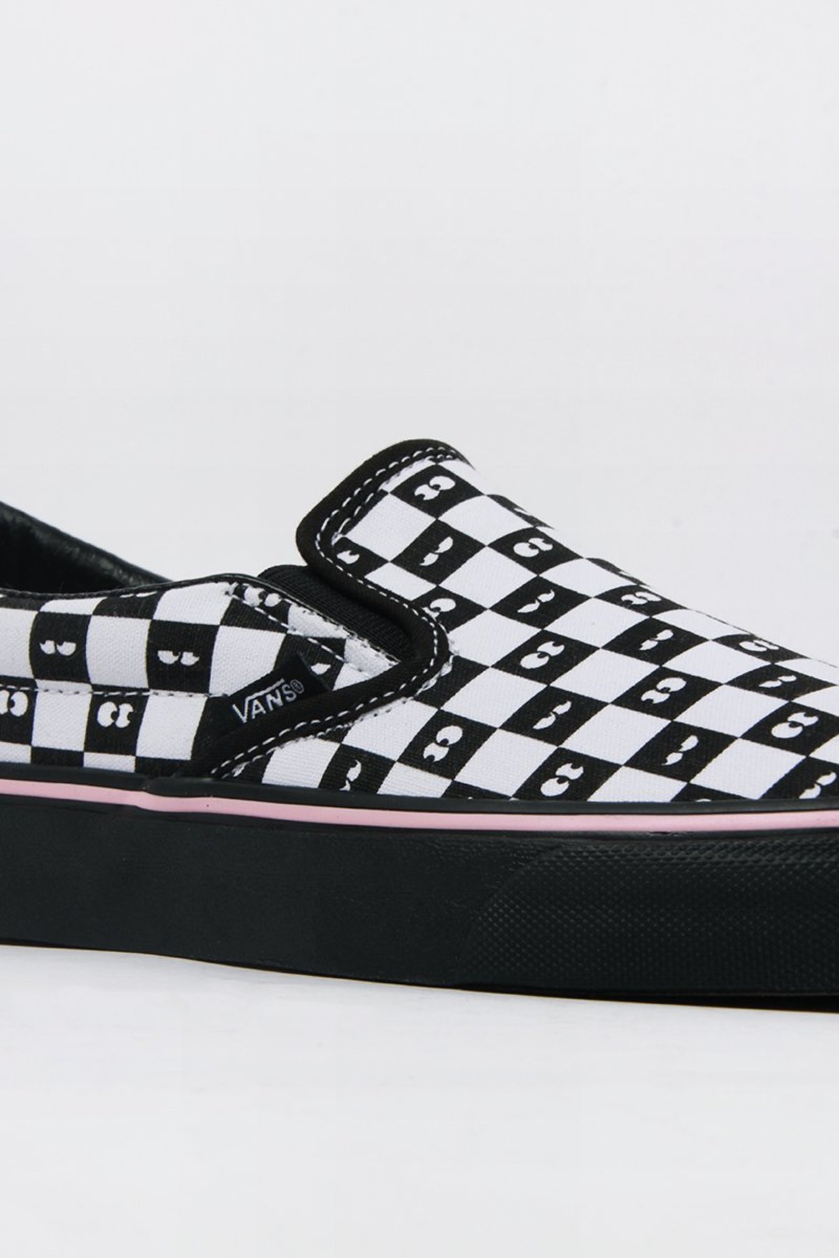 VANS X Lazy Oaf Classic Slip-On - checkerboard/eyeballs | Garmentory