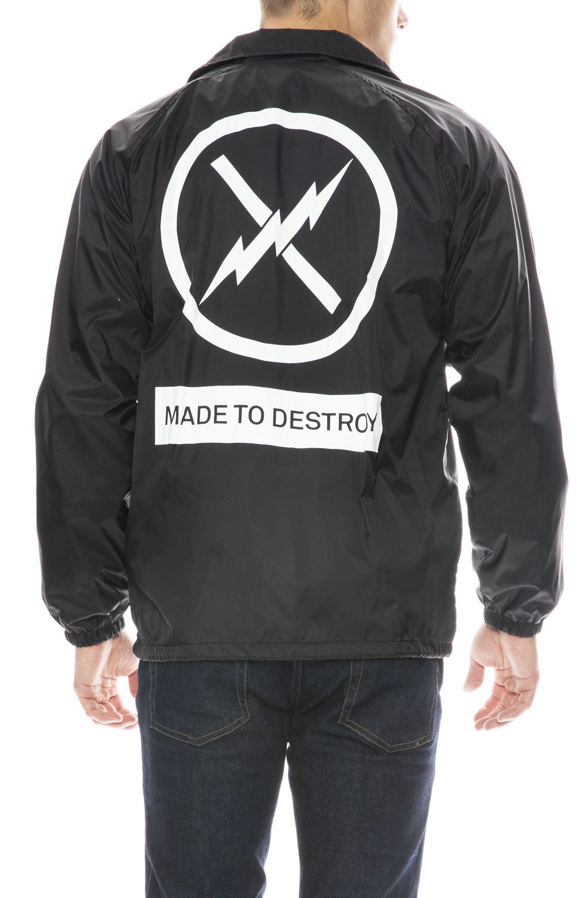 FACT Made to Destroy Coach Jacket - BLACK | Garmentory