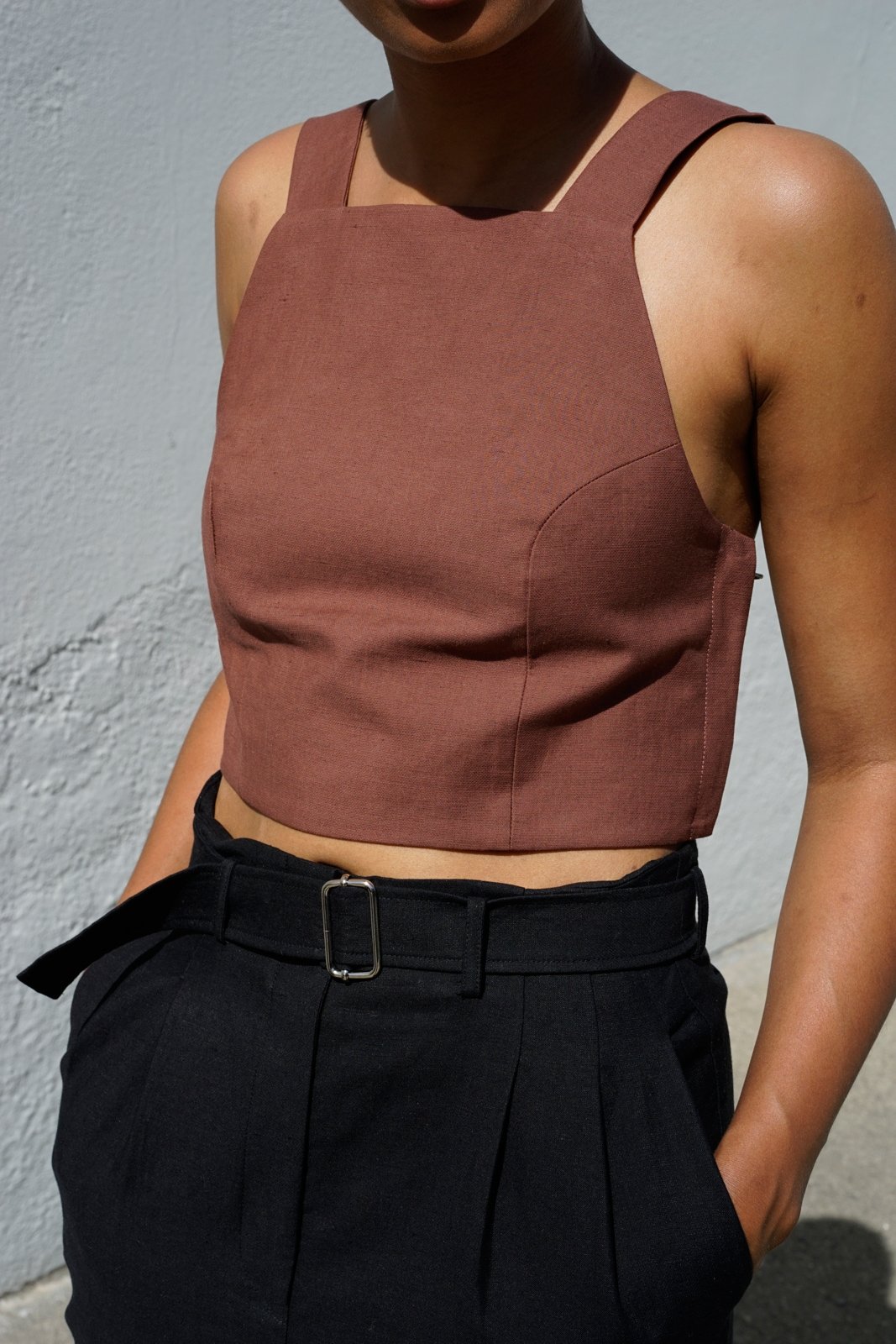 Waltz Apron Top - Andorra | Garmentory