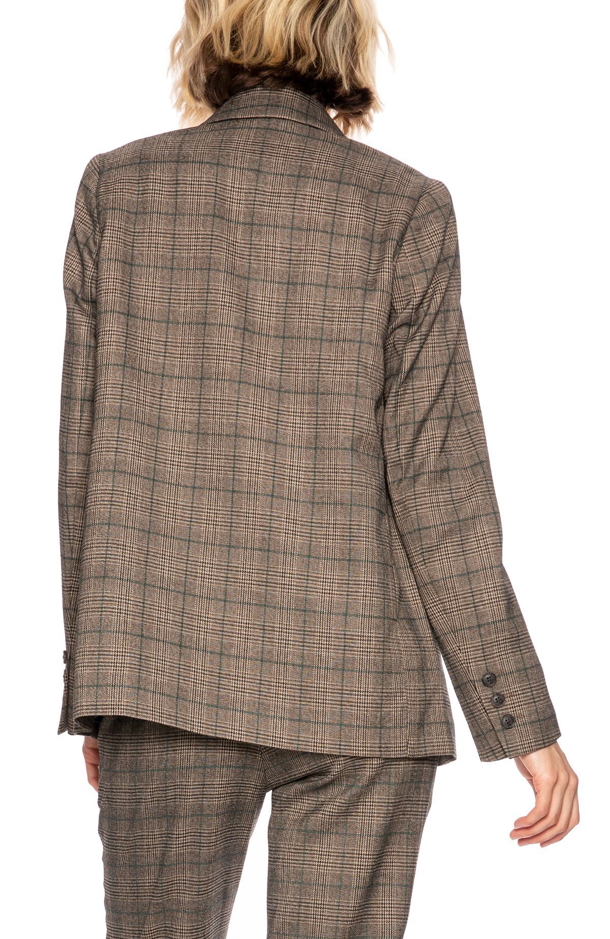 MKT STUDIO Vixine Checkered Blazer - Checks | Garmentory