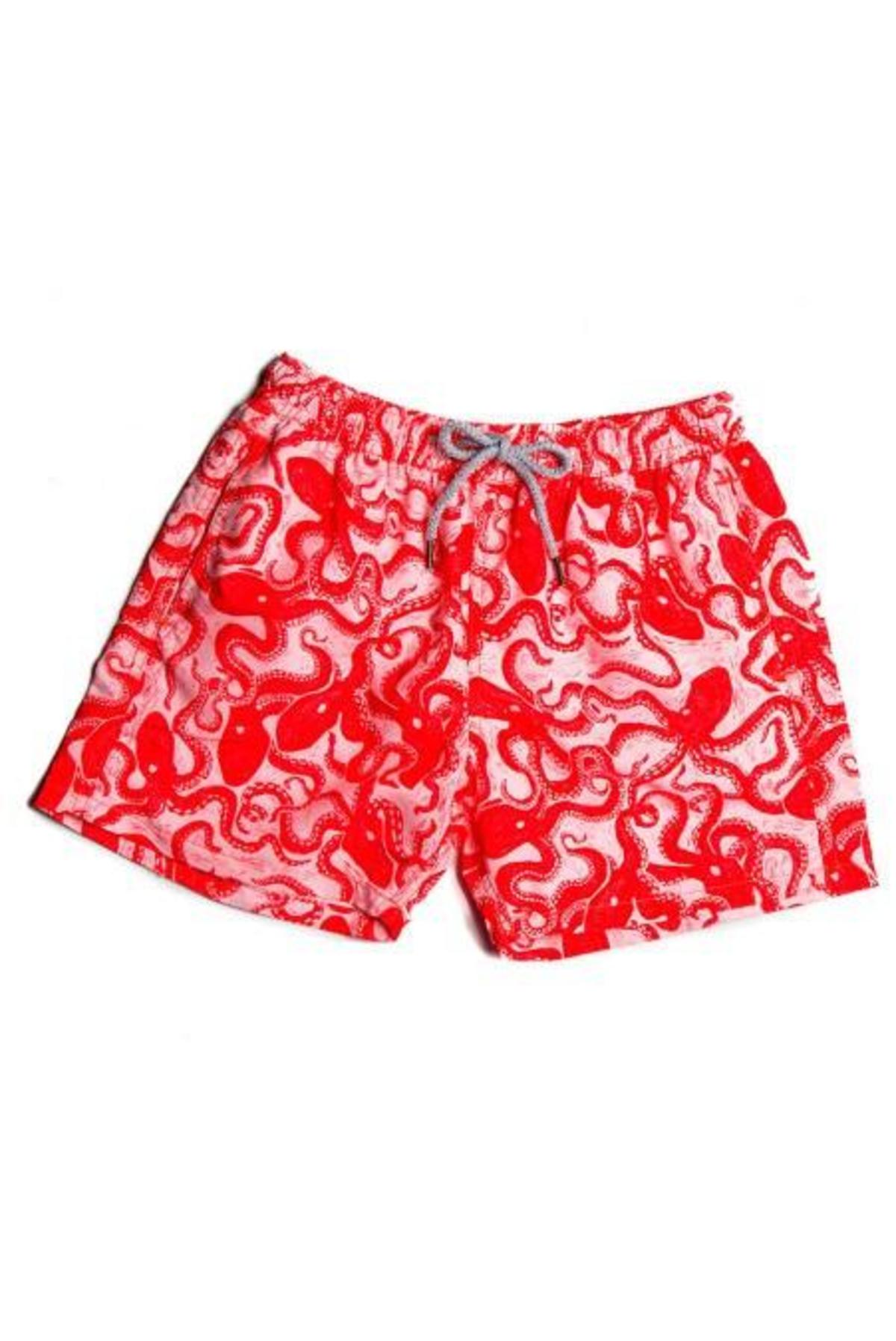 Estivo Octopus Swim Trunks - red | Garmentory