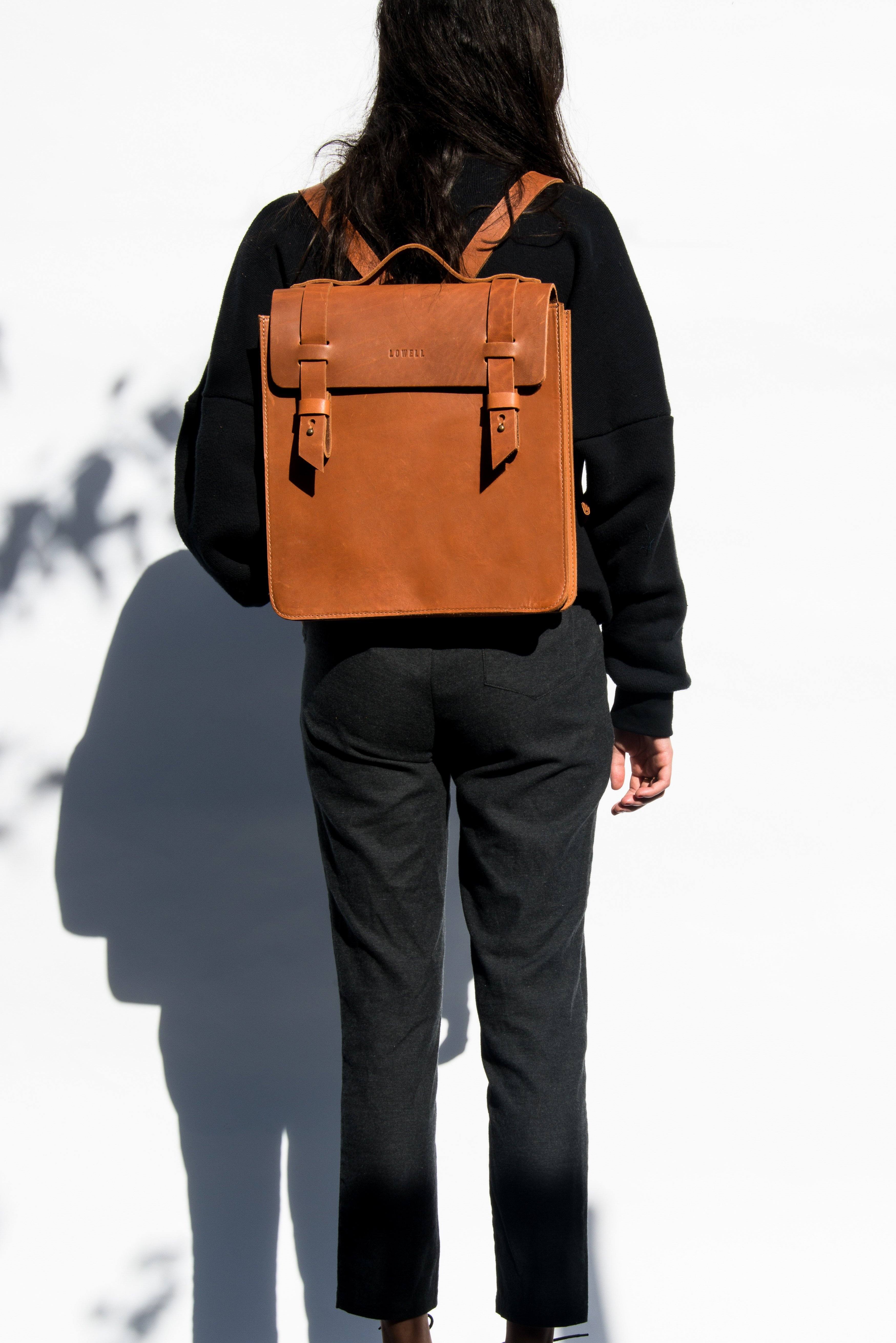 Lowell Van Horne Outlaw Leather Backpack | Garmentory