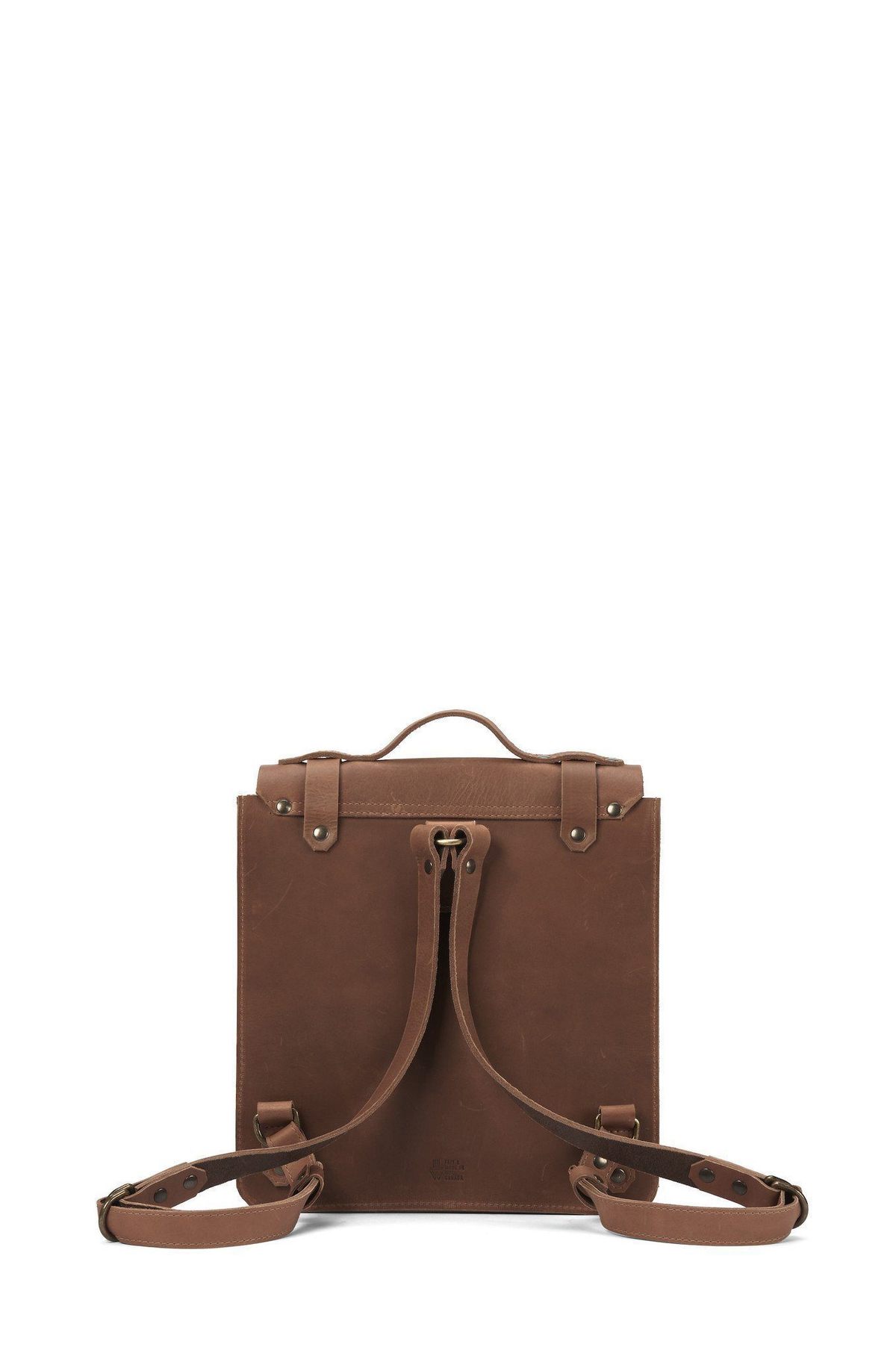 Lowell Van Horne Outlaw Leather Backpack | Garmentory