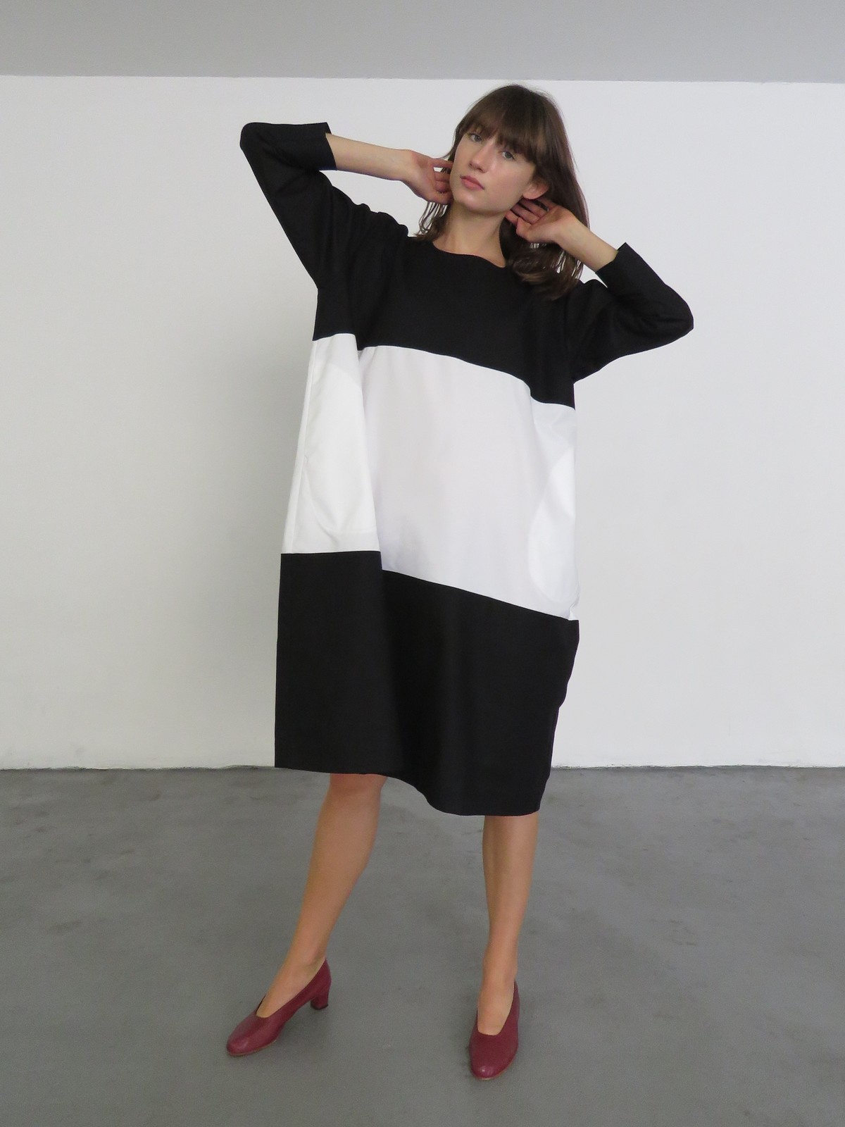 Nancy Stella Soto PTTD Dress - Black/White | Garmentory