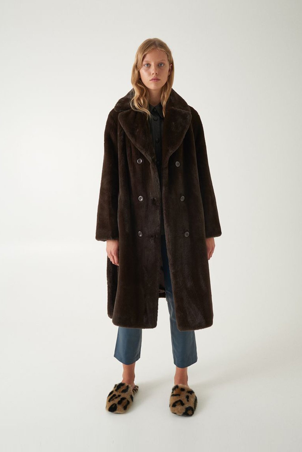 Stand Faustine Coat - BROWN | Garmentory