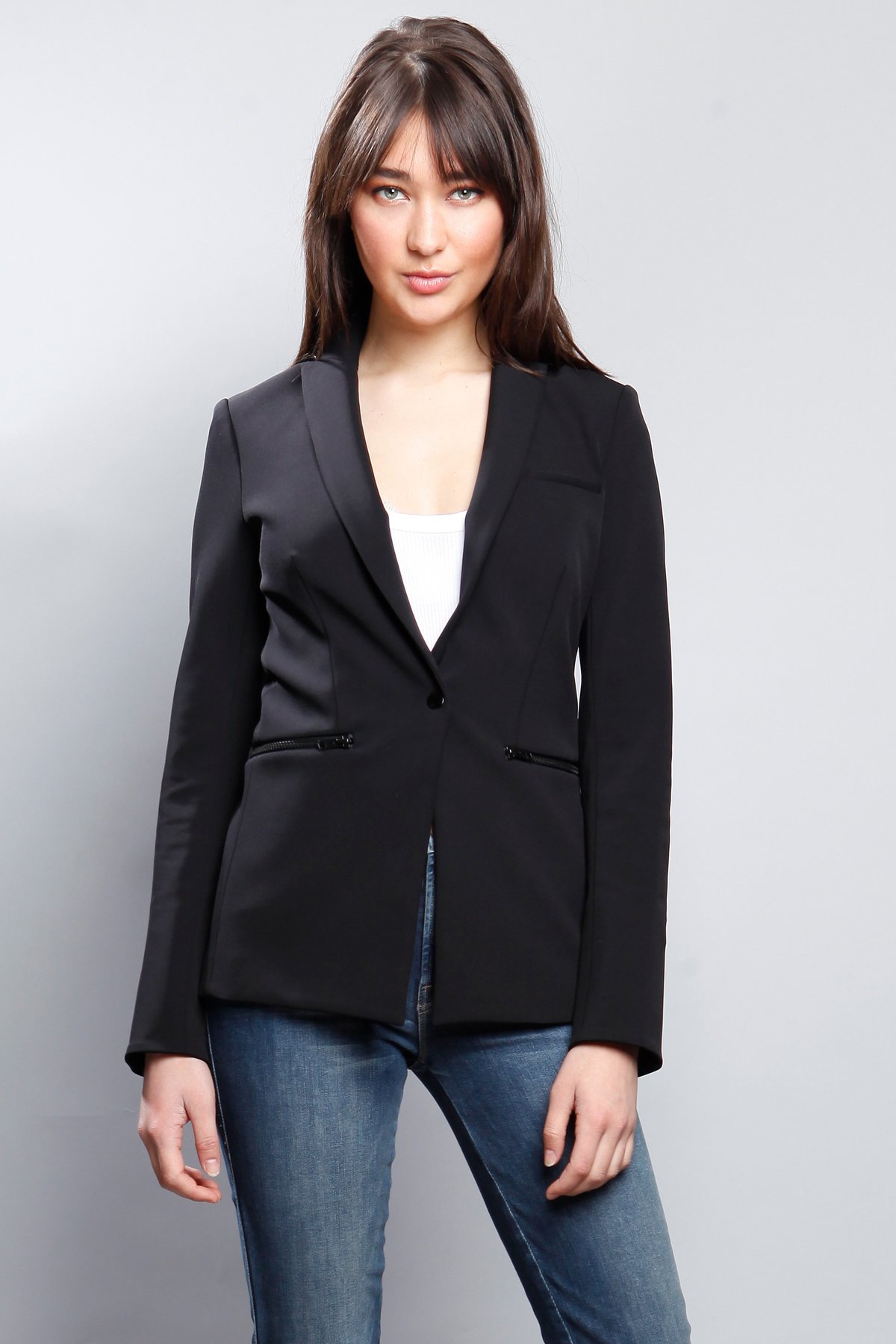 Veronica Beard Scuba Jacket - Black | Garmentory