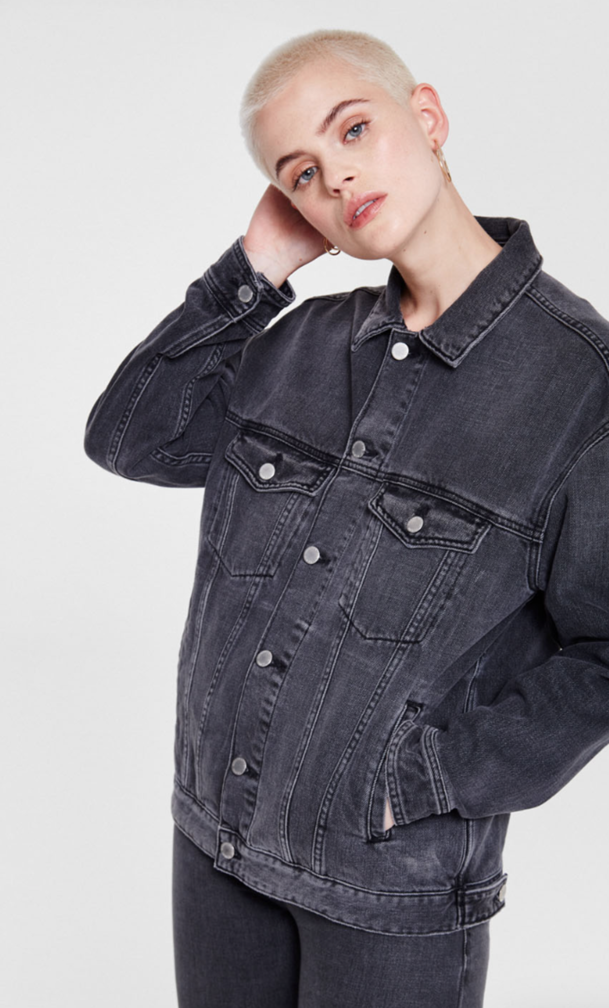 Armedangels Beda Denim Jacket - black | Garmentory