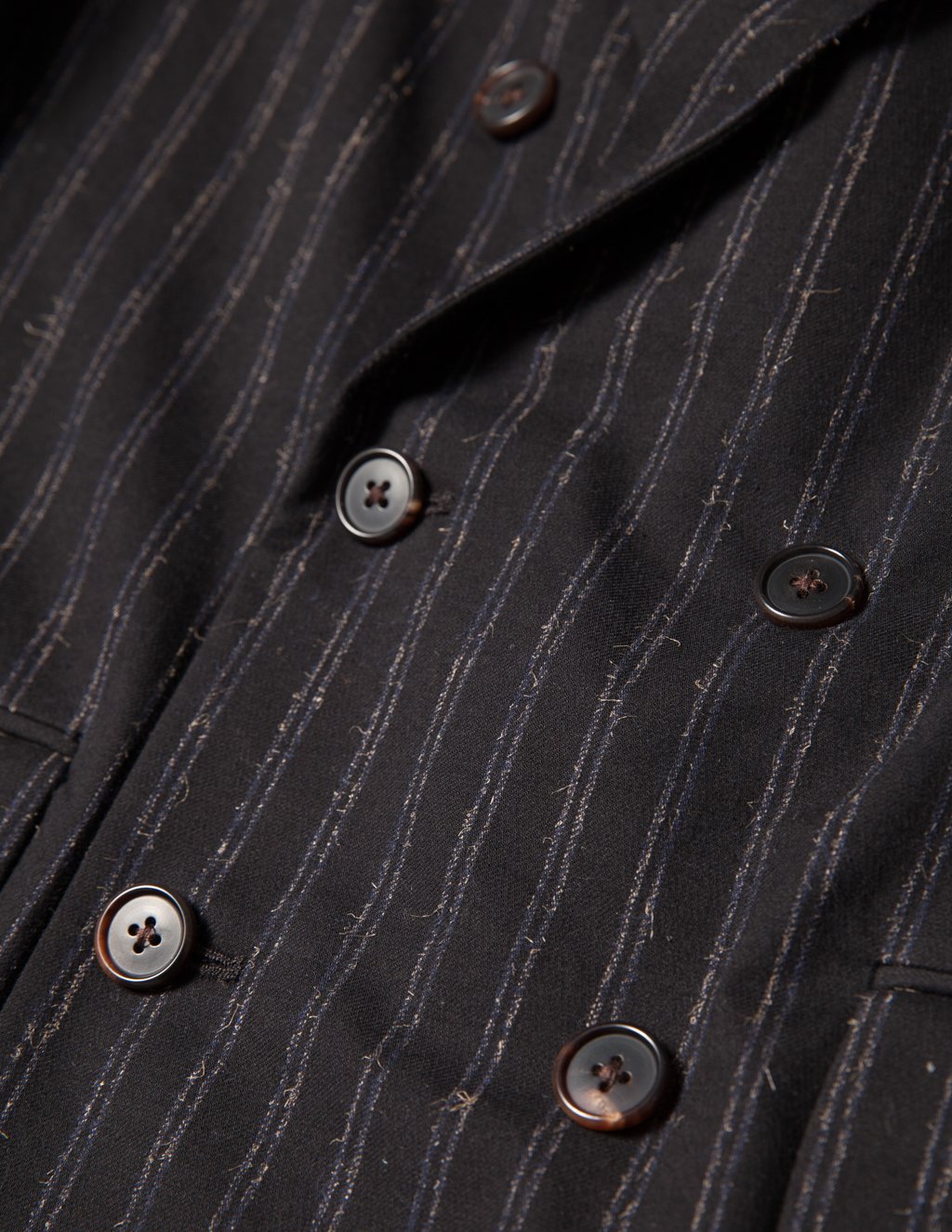 Kapatid NYC DB Jacket - Chalk Stripes | Garmentory