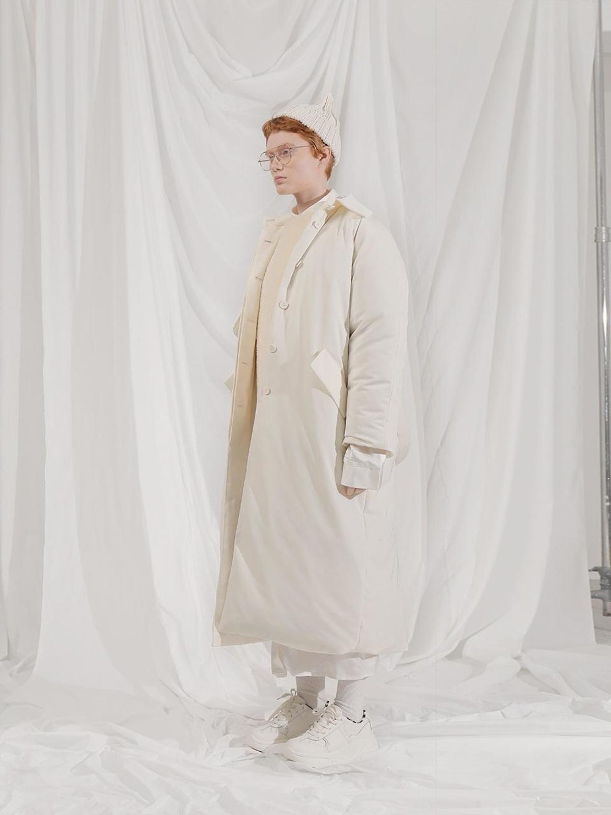 101MOON Padding Coat - Beige | Garmentory