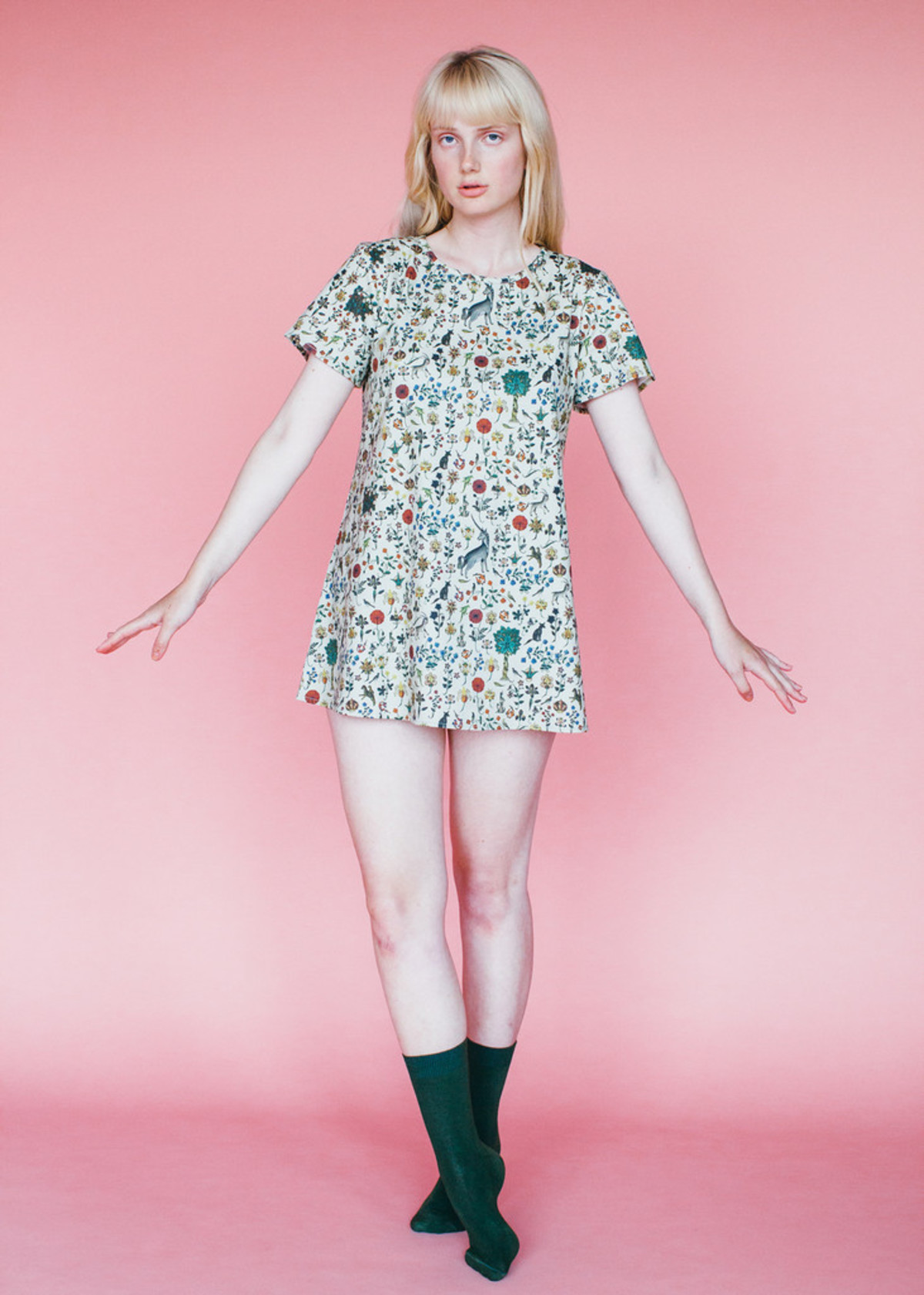 Samantha Pleet Tea Dress in Illuminated | Garmentory