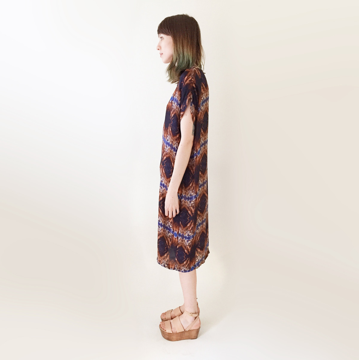 H Fredriksson Long Box Dress | Garmentory