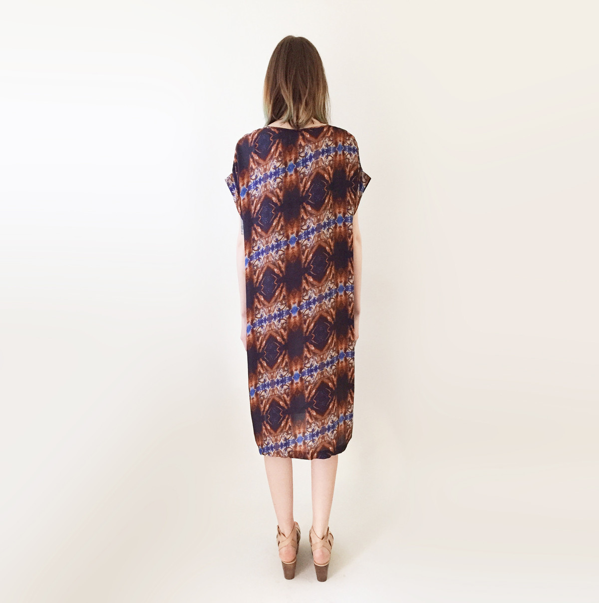 H Fredriksson Long Box Dress | Garmentory