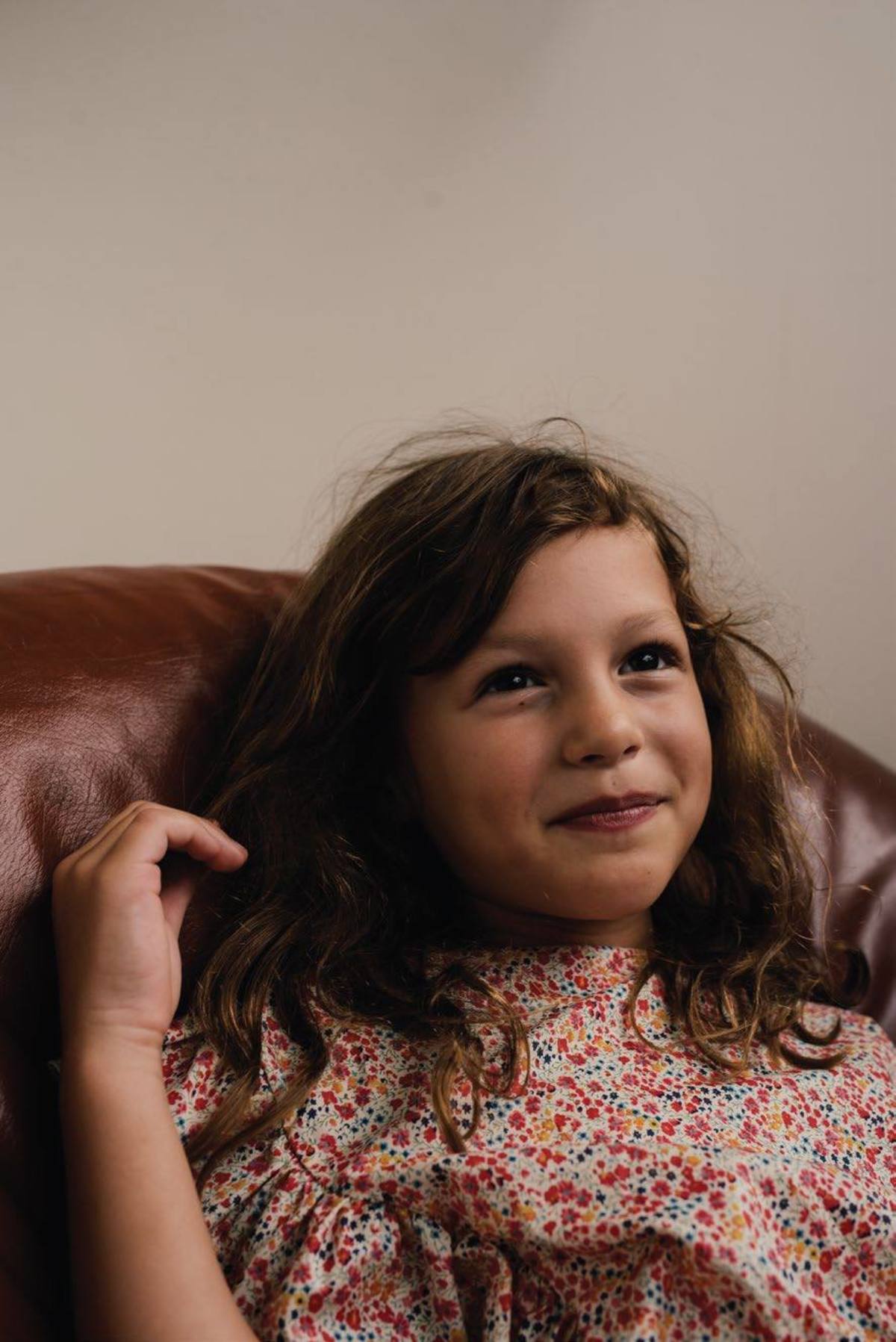 KIDS Repose AMS Misty Ruffle Dress - Liberty Flower | Garmentory