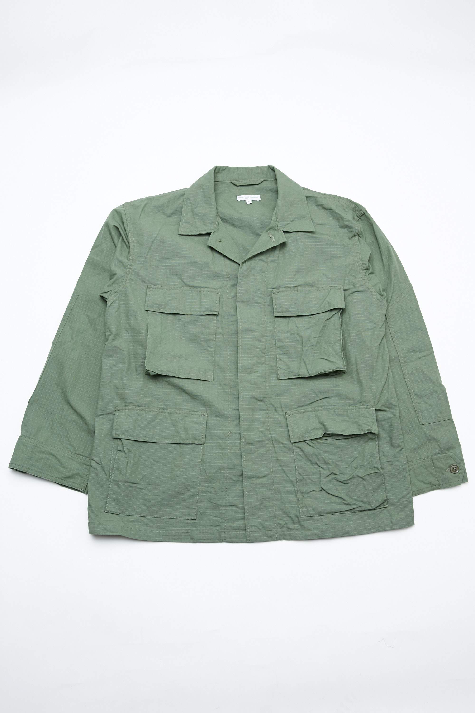 Engineered Garments Cotton Ripstop BDU Jacket - Olive | Garmentory