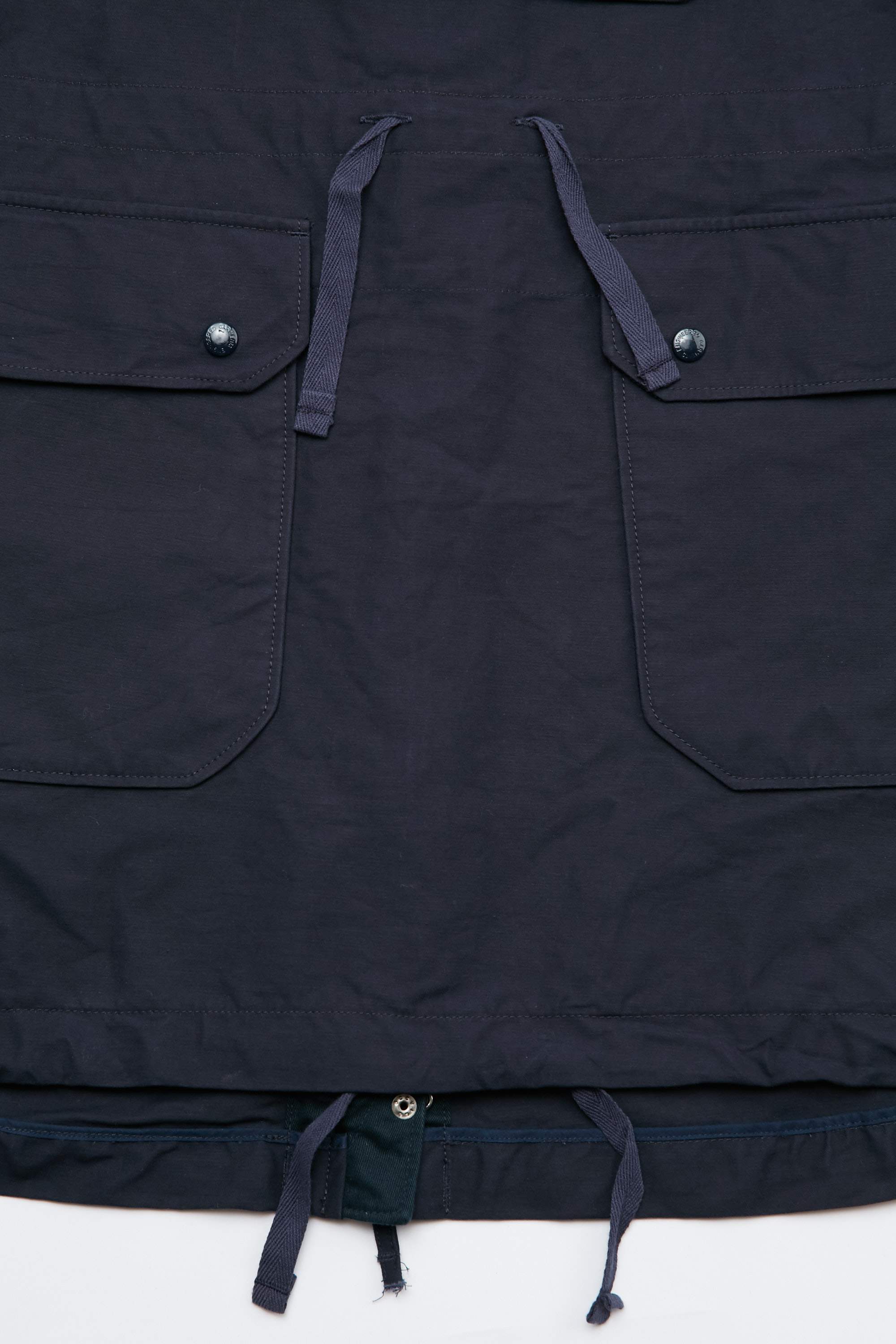 Engineered Garments Cotton Double Cloth Over Parka - Dark Navy | Garmentory