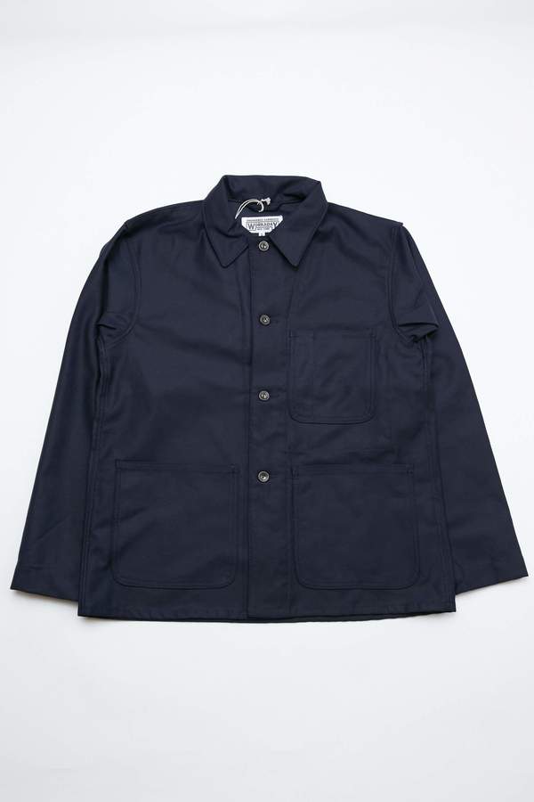 Engineered Garments Workaday Utility Jacket - Dark Navy | Garmentory