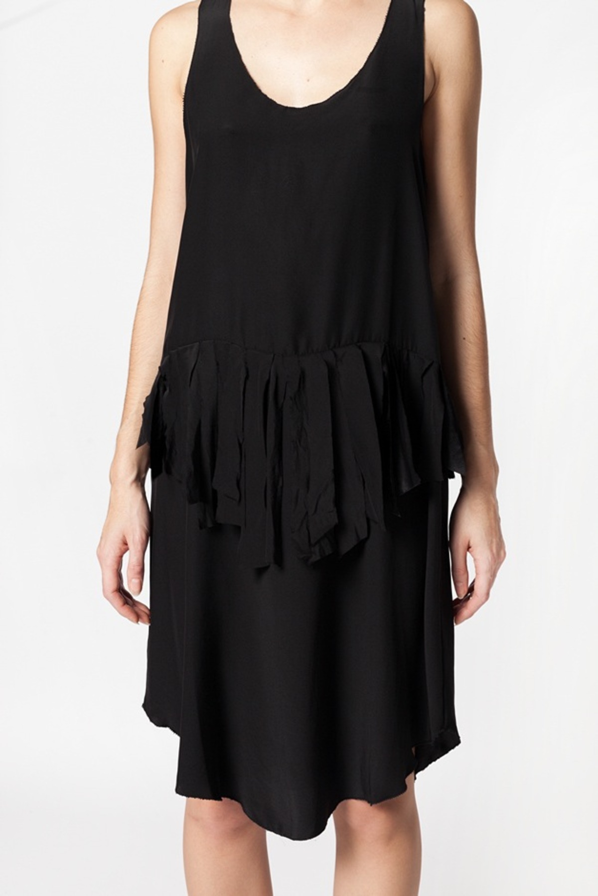 Correll Correll Bias Dress - black | Garmentory