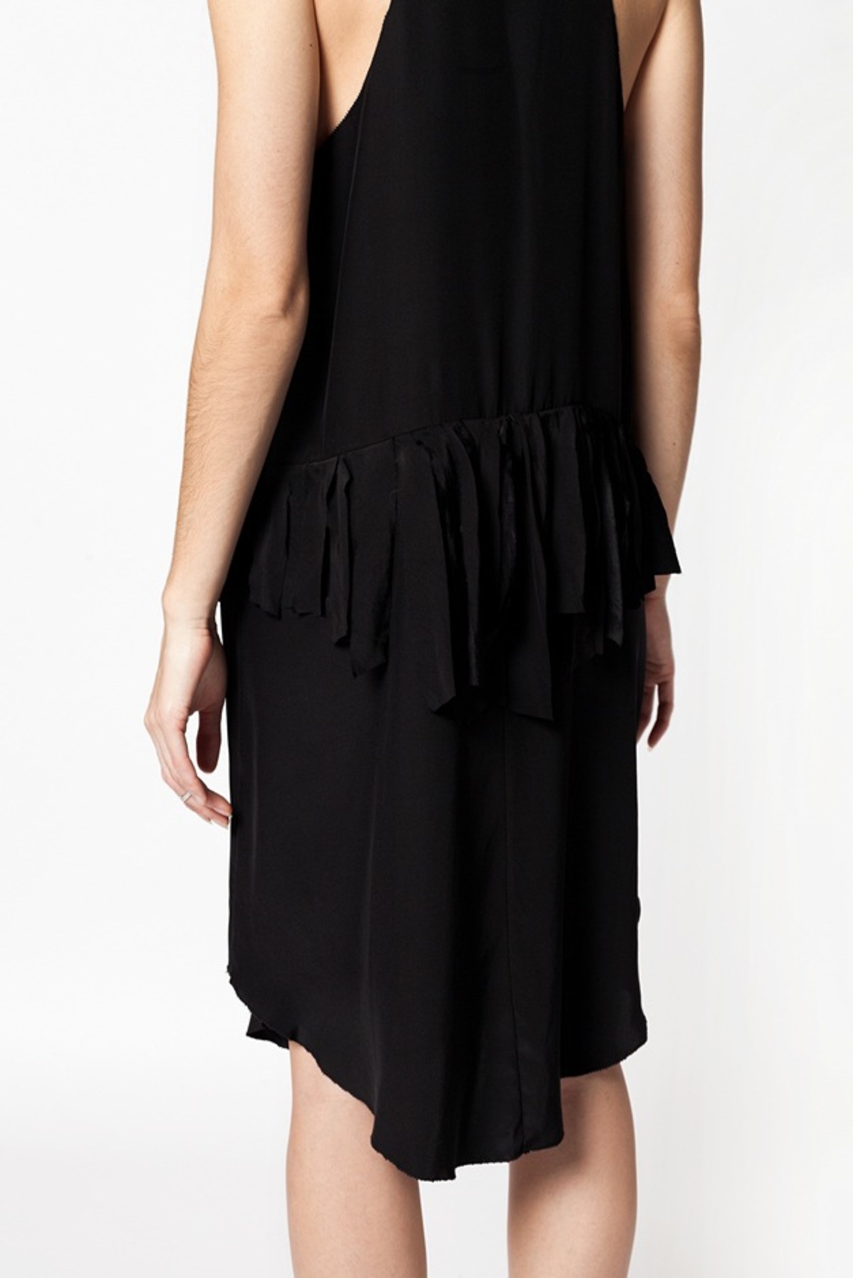 Correll Correll Bias Dress - black | Garmentory
