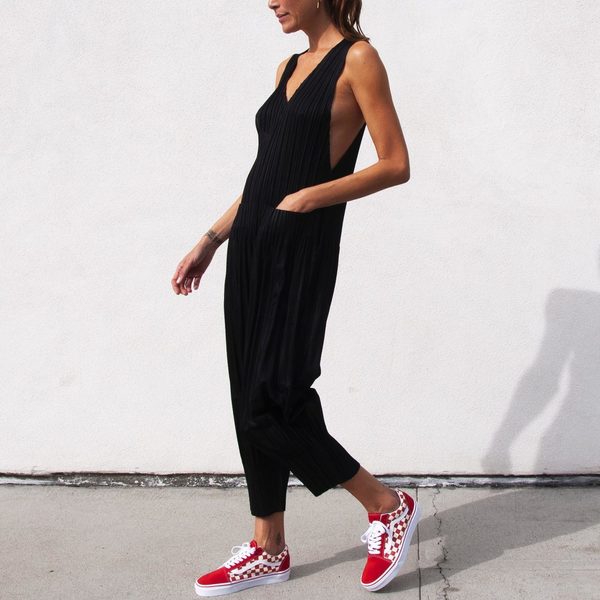 Issey Miyake Fluffy Basic Jumpsuit | Garmentory