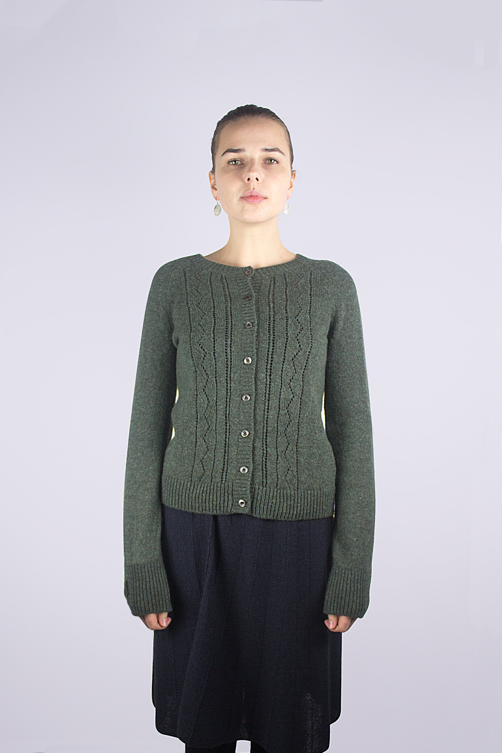 Nygardsanna Grandma Cardigan - Green | Garmentory