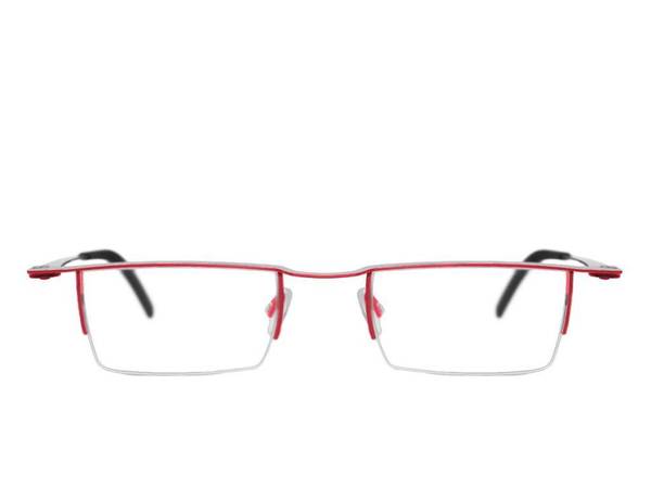 Theo Agria Glasses - BLACK/RED | Garmentory