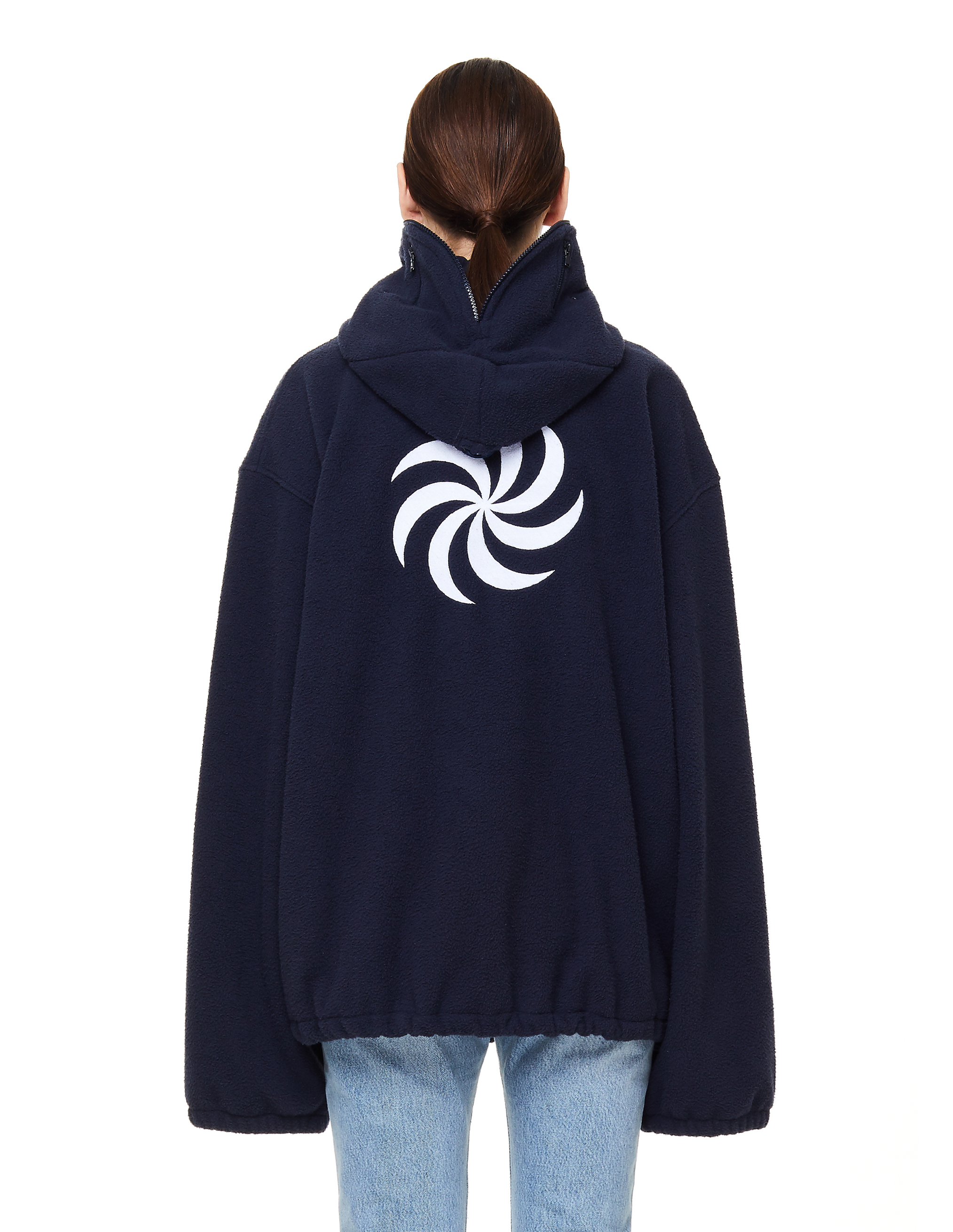 Vetements Fleece Mask Hoodie | Garmentory