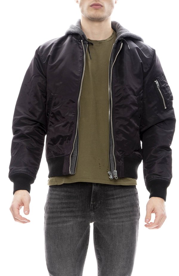 R13 Hooded Flight Jacket | Garmentory