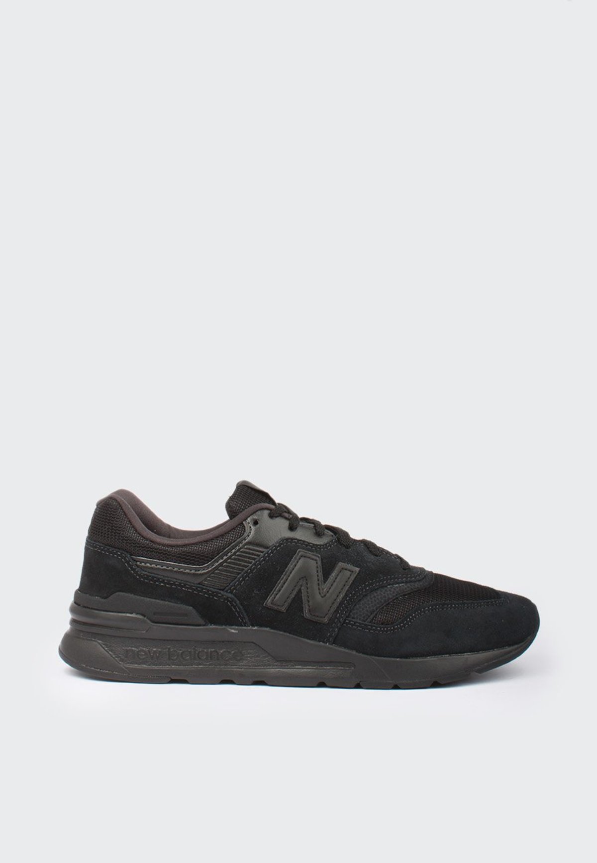 New Balance 997H Sneaker - Triple Black Suede | Garmentory