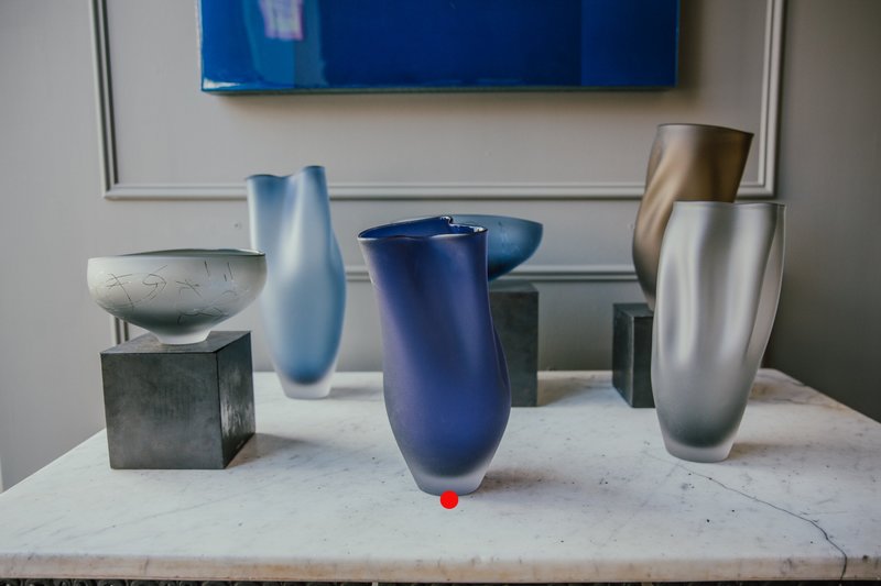 Jeff Goodman Studio Glass Vessel - Midnight | Garmentory